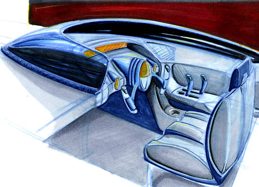 drawing, cars, boats, motorcycles, automotive renderings