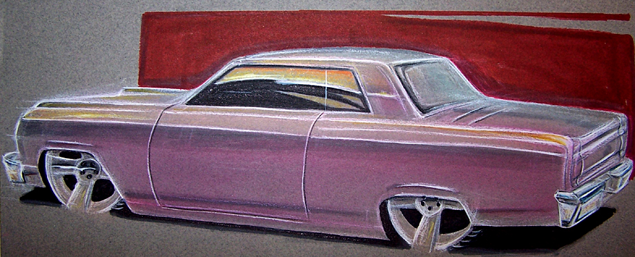 drawing, cars, boats, motorcycles, automotive renderings